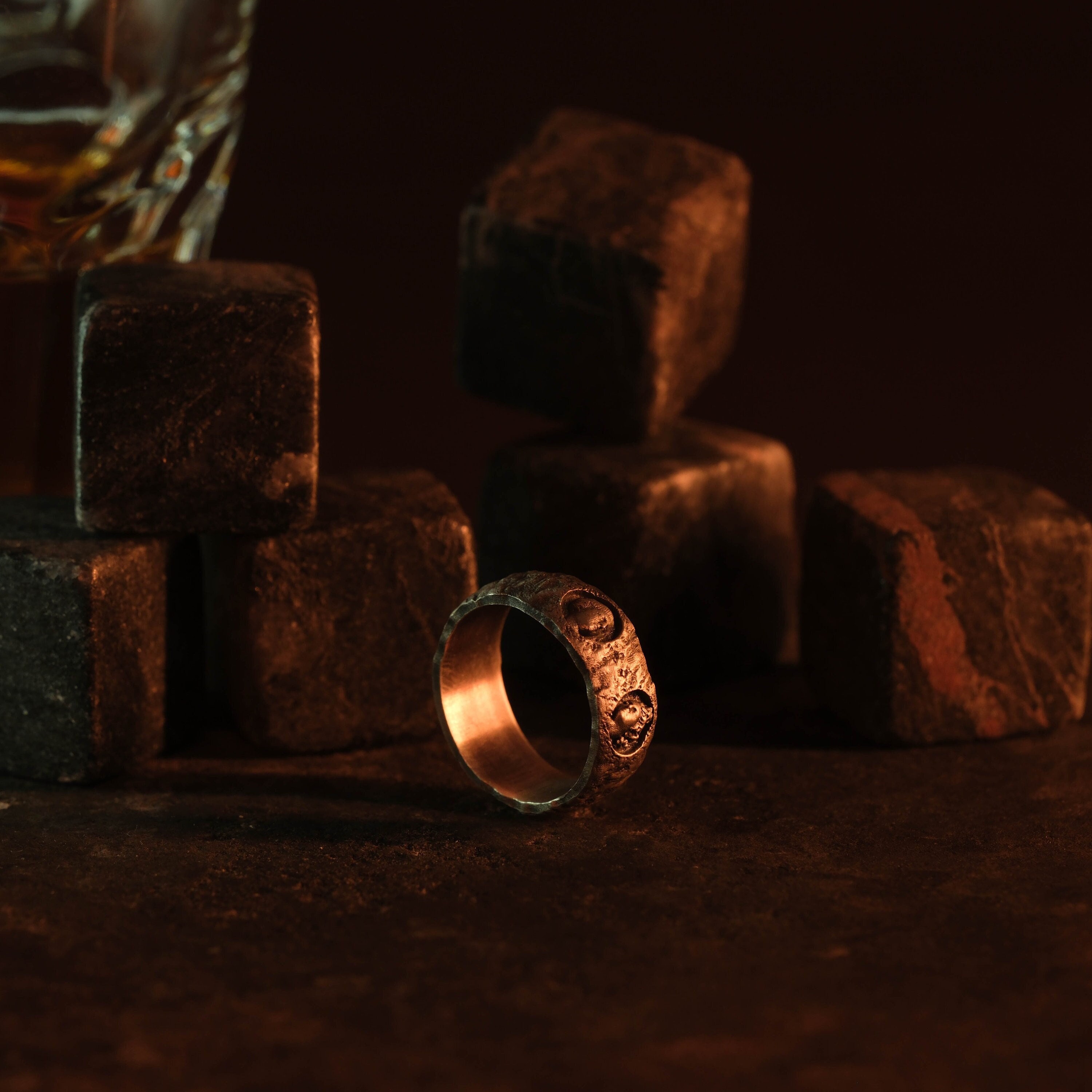Greek Sculpture Ring, Silver Greek Band, Ancient Art Ring, Greek Art ...