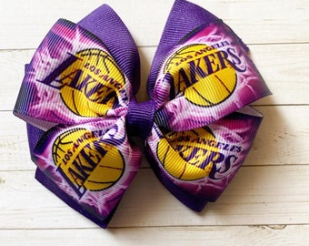Basketball Hair Bows | Etsy
