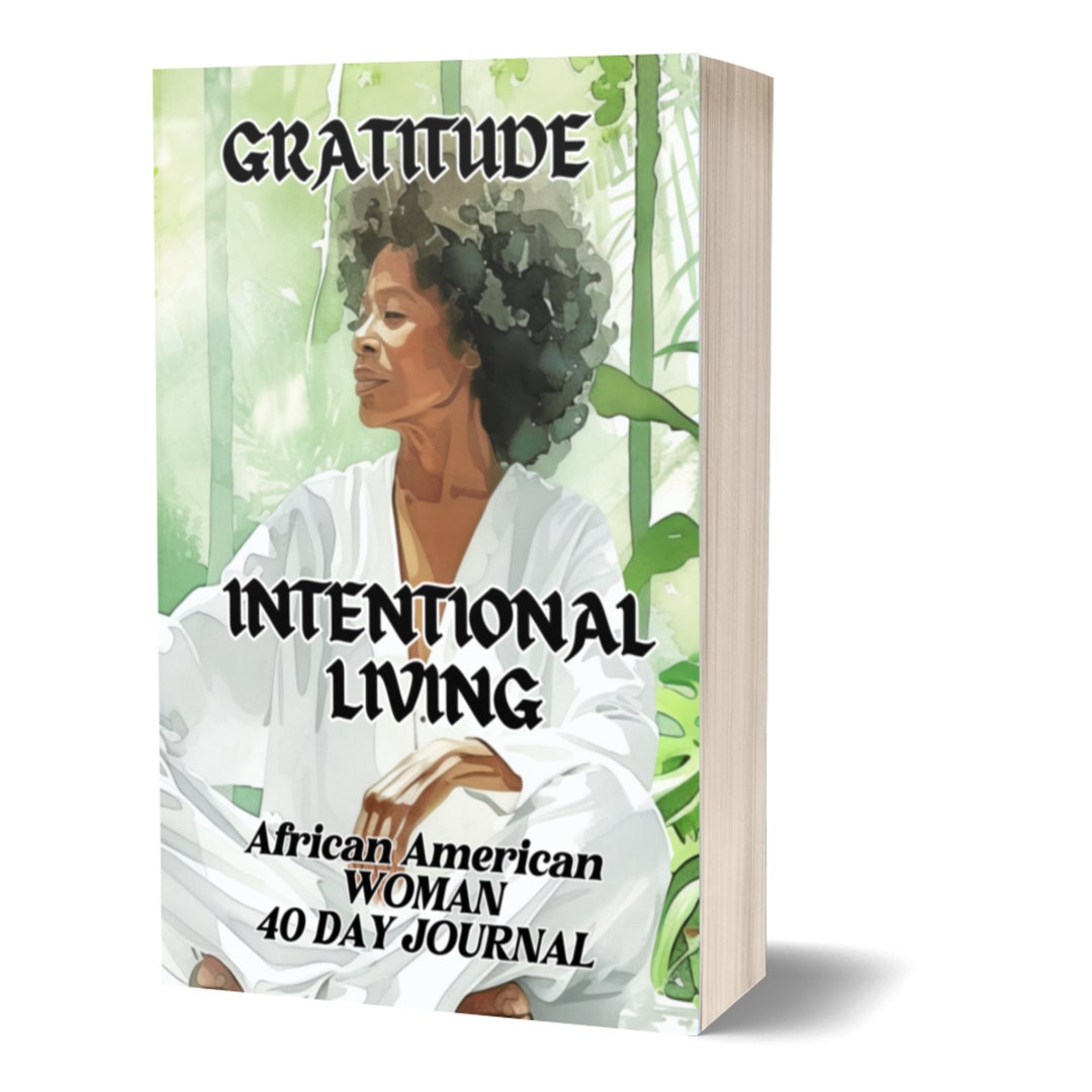 Gratitude Mindfulness Journal for African American Women | 40-day ...