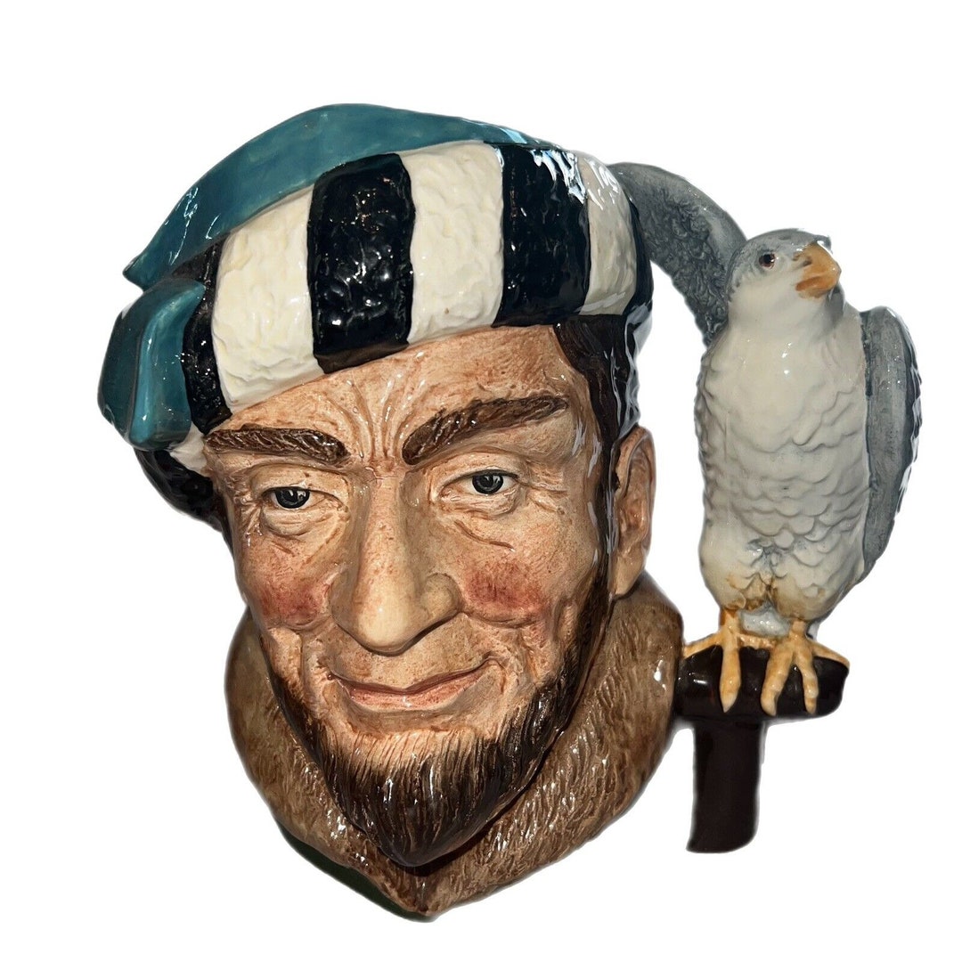 Vintage 1959 Royal Doulton Character Jug Toby Pitcher the Falconer ...