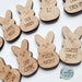 Easter Egg Wood Tokens Kids Easter Egg Hunt Children's Reward Tokens ...