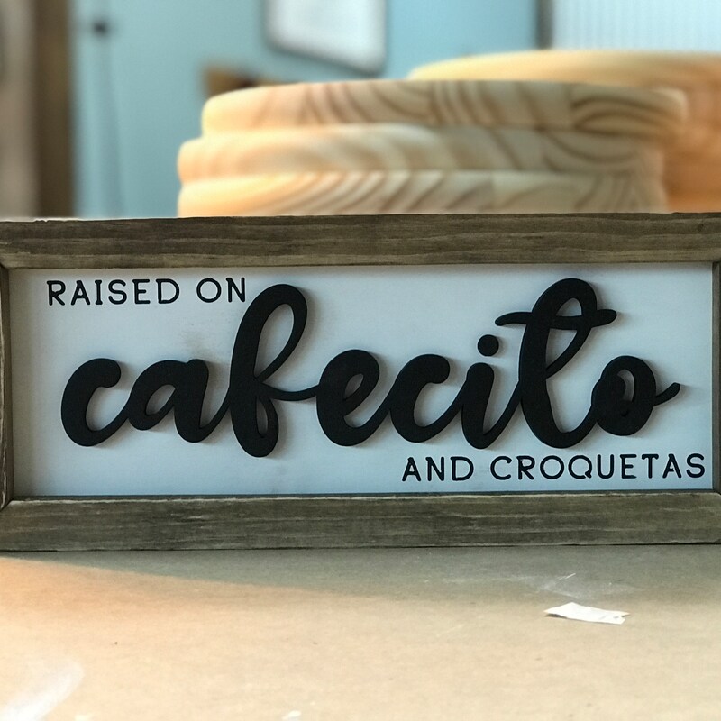 Cafecito Sign - Etsy