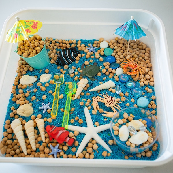 Animals Sensory Bin - Etsy