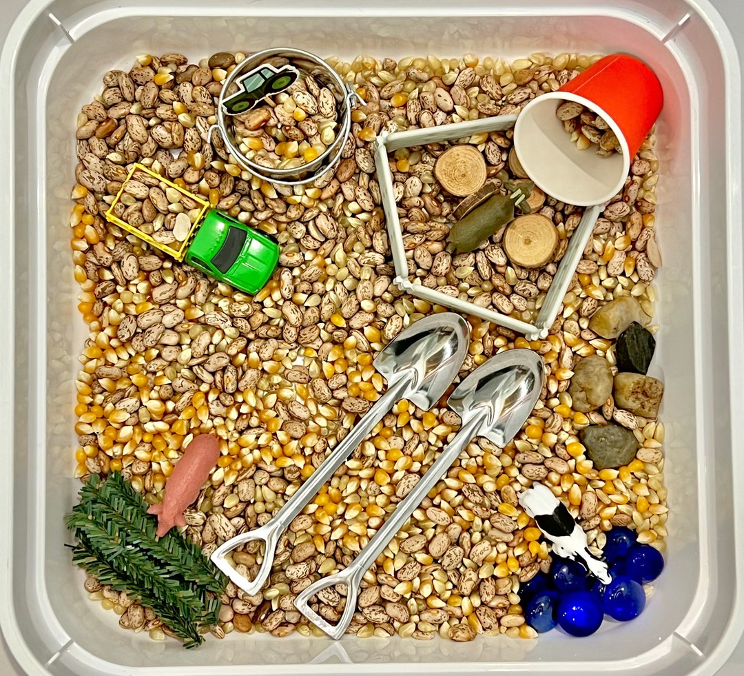 Farm Sensory Kit, Farm Pretend Play, Montessori Toddler, Kids Birthday ...