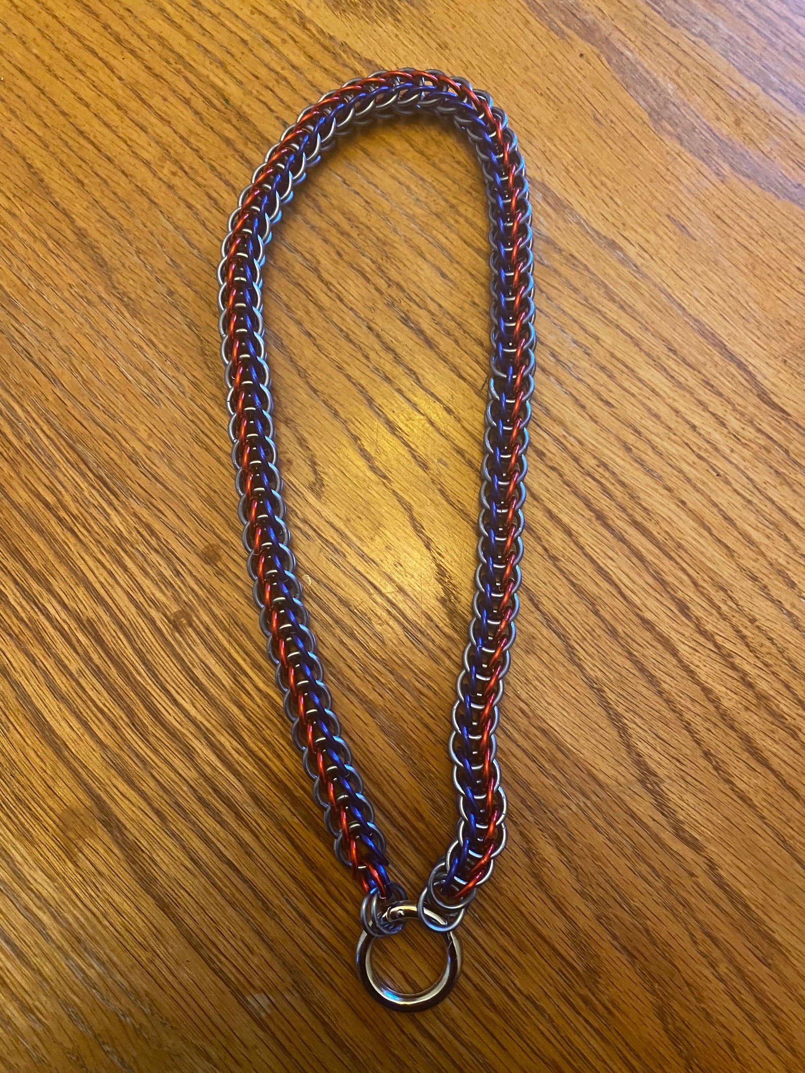 Full Persian Chain Necklace / Collar Handmade Aluminum - Etsy