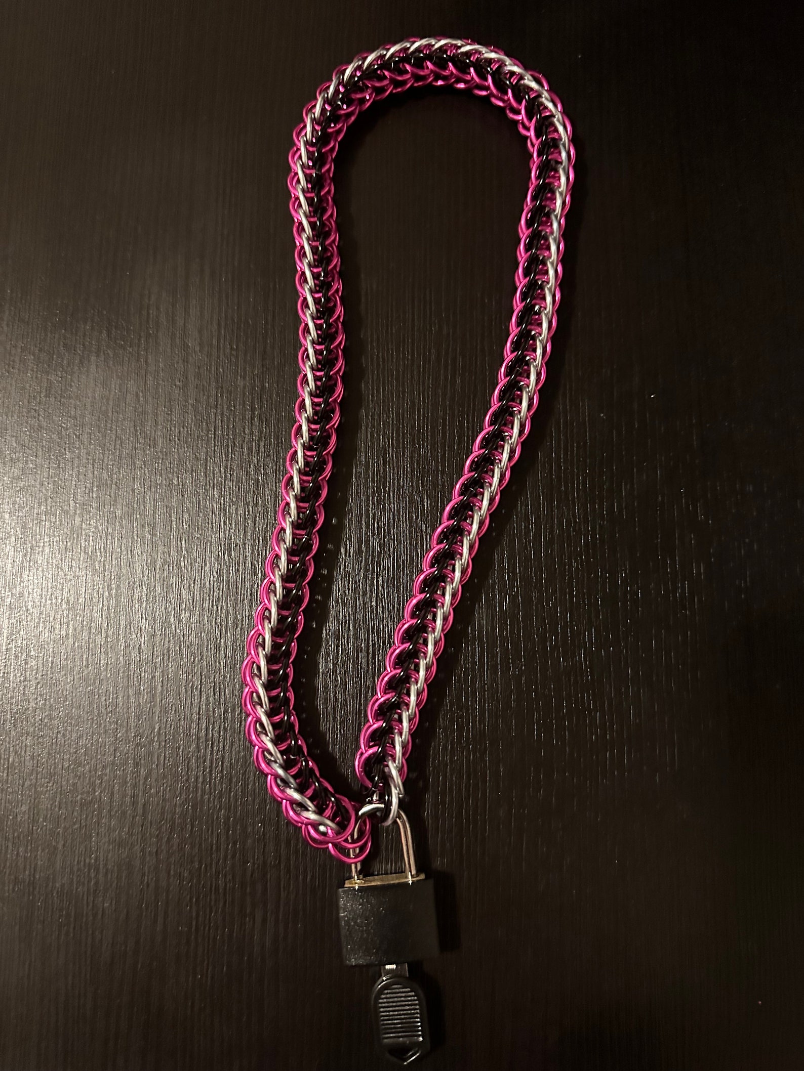 Full Persian Chain Necklace / Collar Handmade Aluminum - Etsy