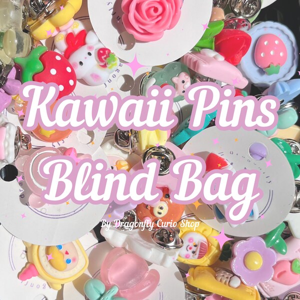 Kawaii Pins - Etsy