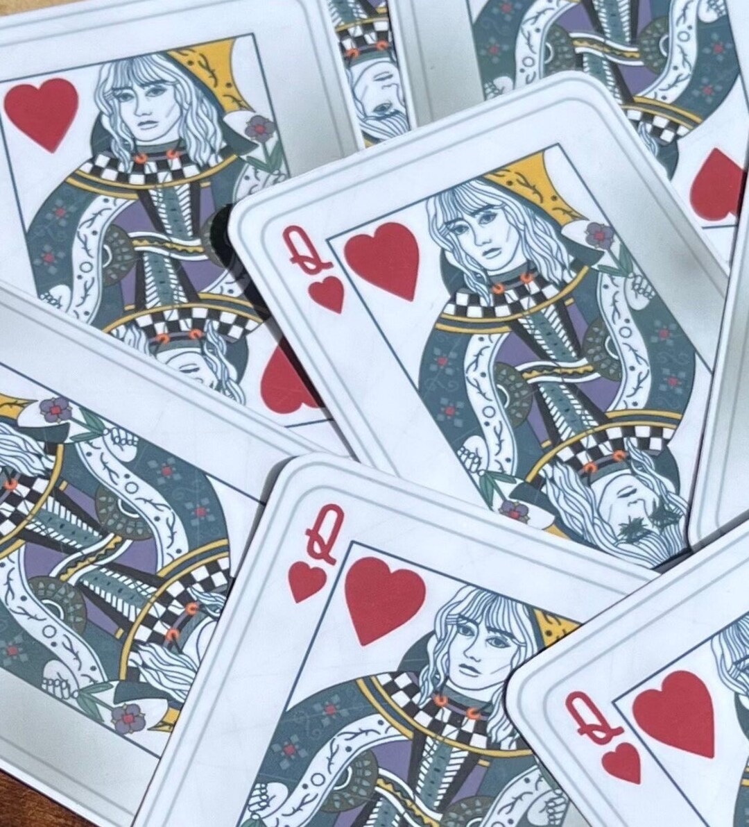 Natalie Queen Card Sticker Yellowjackets Queen Nat Sticker - Etsy