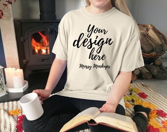 Fall Comfort Colors Mockup - Etsy