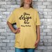 Mustard Comfort Colors C1717 Mockup, Oversized Comfort Colors 1717 ...