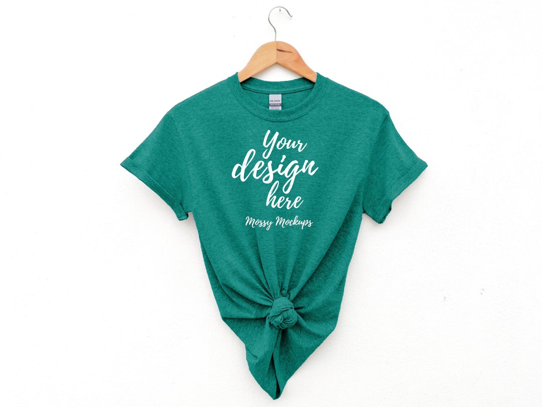 Jade Dome Gildan 64000 Mockup, Gildan Jade Dome Shirt Mockup, Jade Dome ...