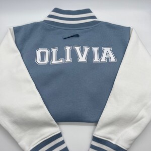 Kids Unisex Personalised Varsity Jacket, Kids Name , Number Varsity ...
