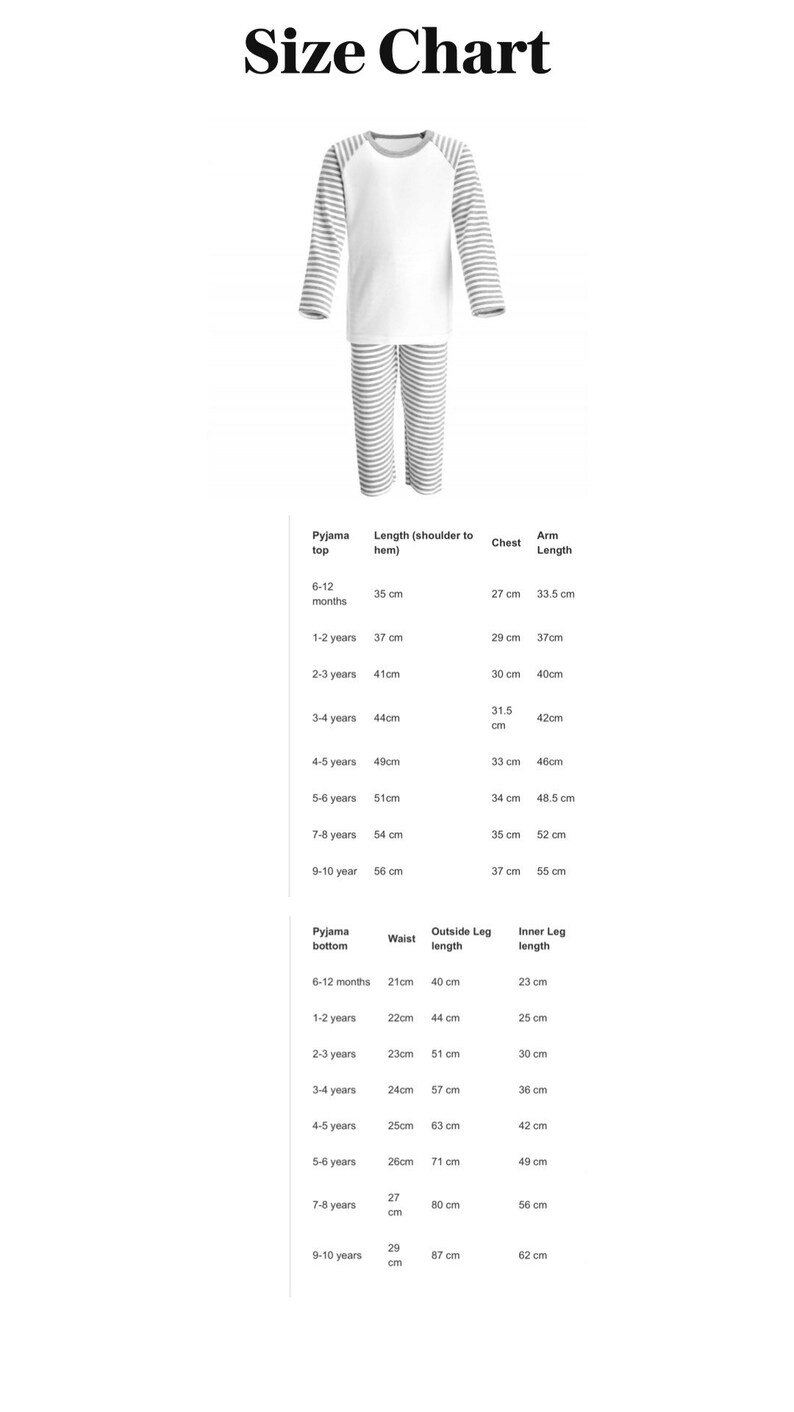 Personalised When I Wake up Pyjamas One Two Three Four Five Six Seven ...