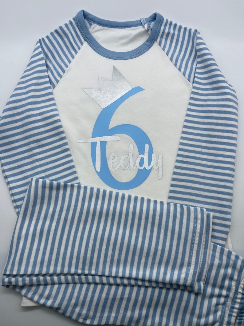 Personalised When I Wake up Pyjamas One Two Three Four Five Six Seven ...