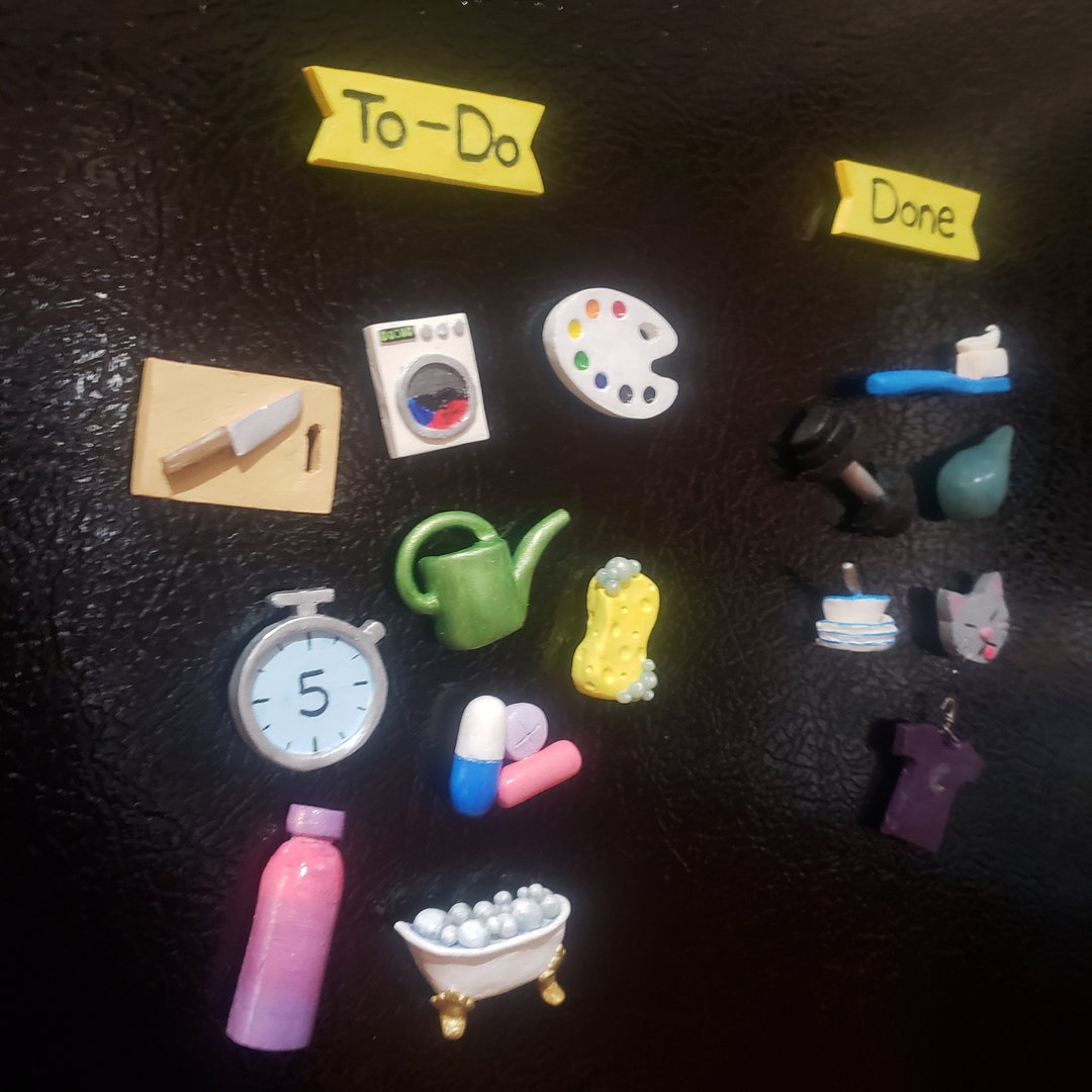 Chore Magnets: Daily Task Trackers - Etsy