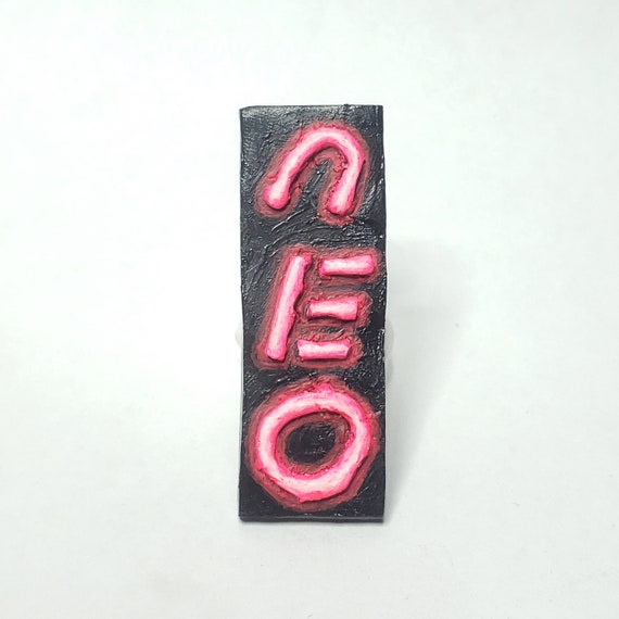 Neo Chicago Club Fridge Magnet | Etsy