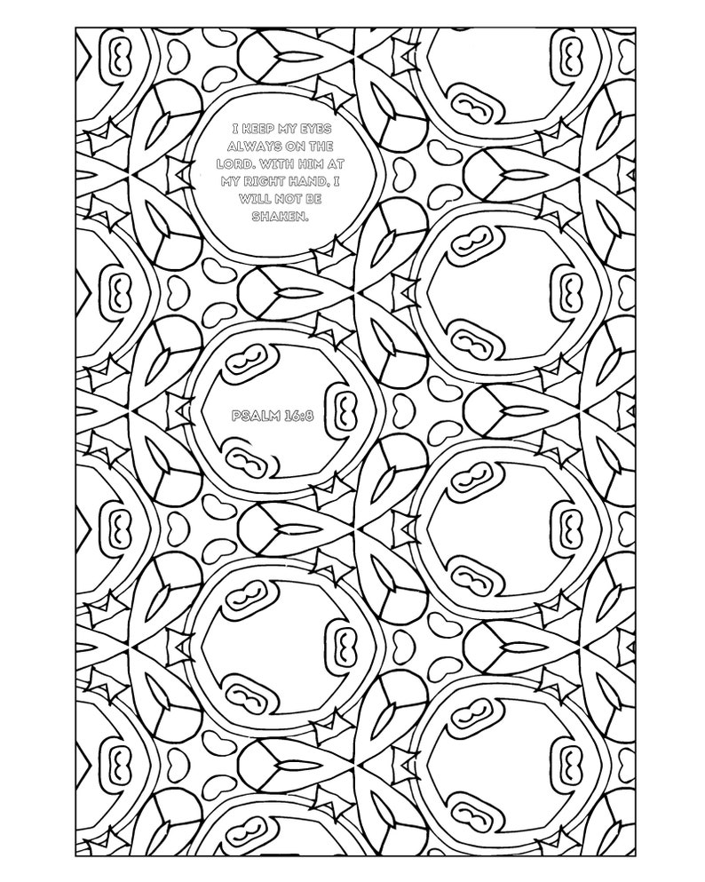 Psalms for Coloring (group 1) Digital Download/printable - Etsy