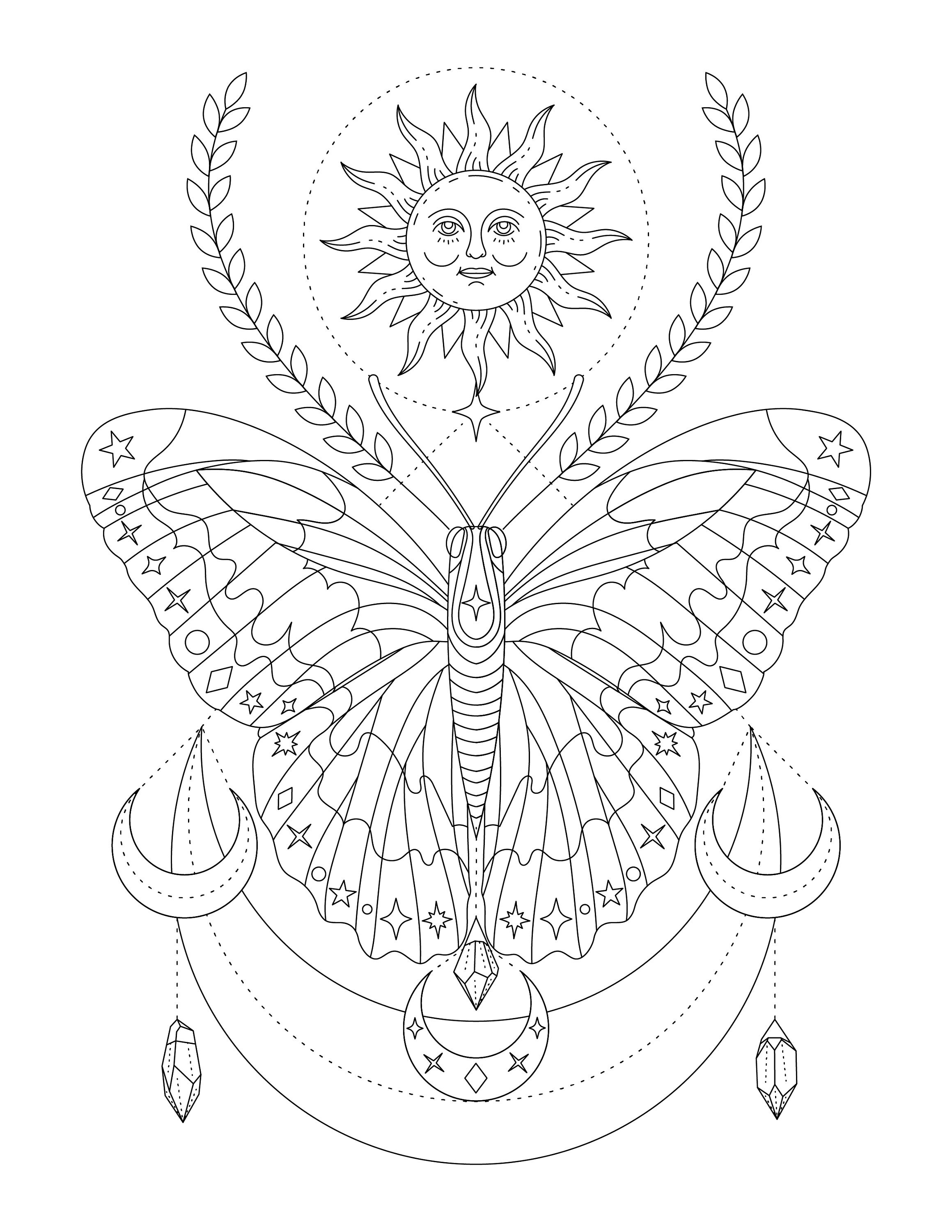 20 Spirit Animals Printable Digital Downloadable Coloring Pages ZIP ...