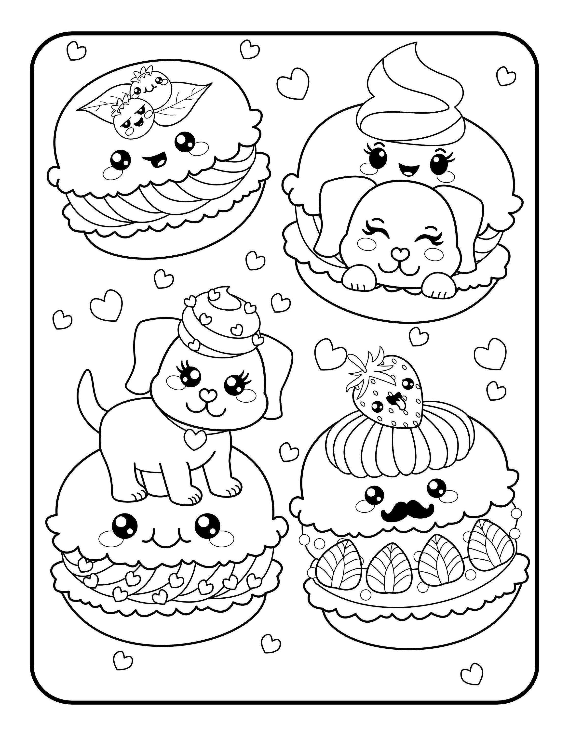 Kawaii Food and Animals Digital Download (group 2) - Etsy