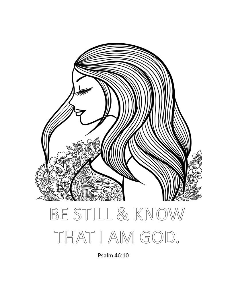 Faith Coloring Pages - Etsy