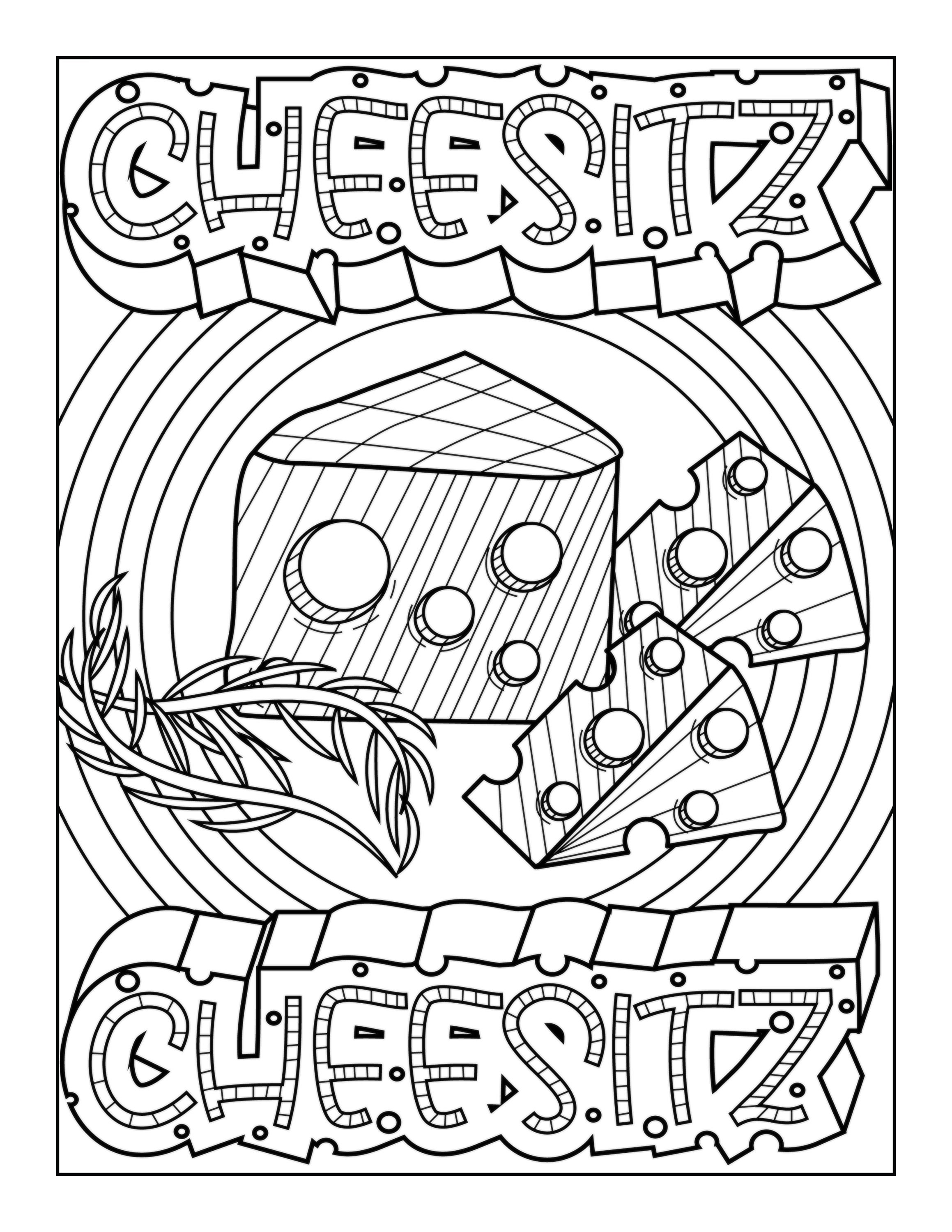 Clean Cuss Words for Coloring Pages (group 2) Digital Download JPG - Etsy