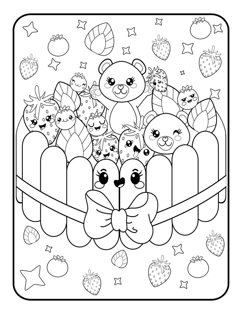 Kawaii Food and Animals Digital Download (group 3) - Etsy