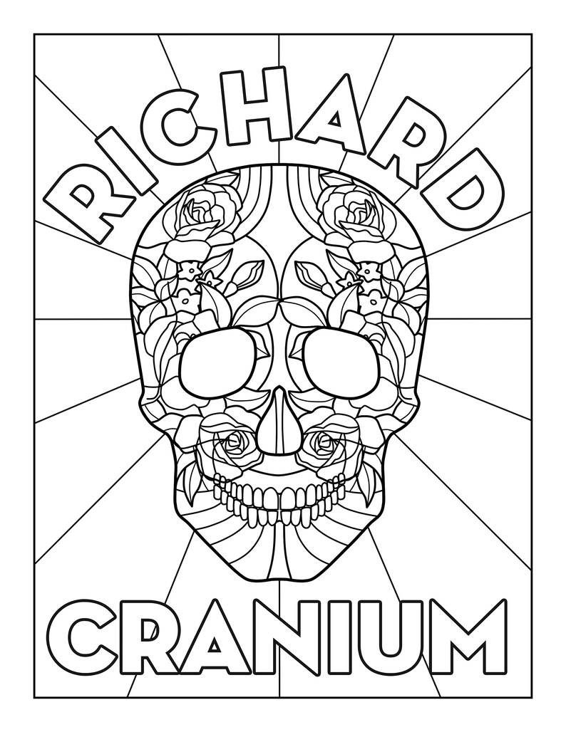 Clean Cuss Words Coloring Pages (group 6) Digital Download JPG - Etsy