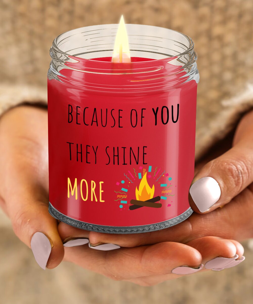 Scout Leader Appreciation Candle Leadership Gifts Scout Leader Scented ...