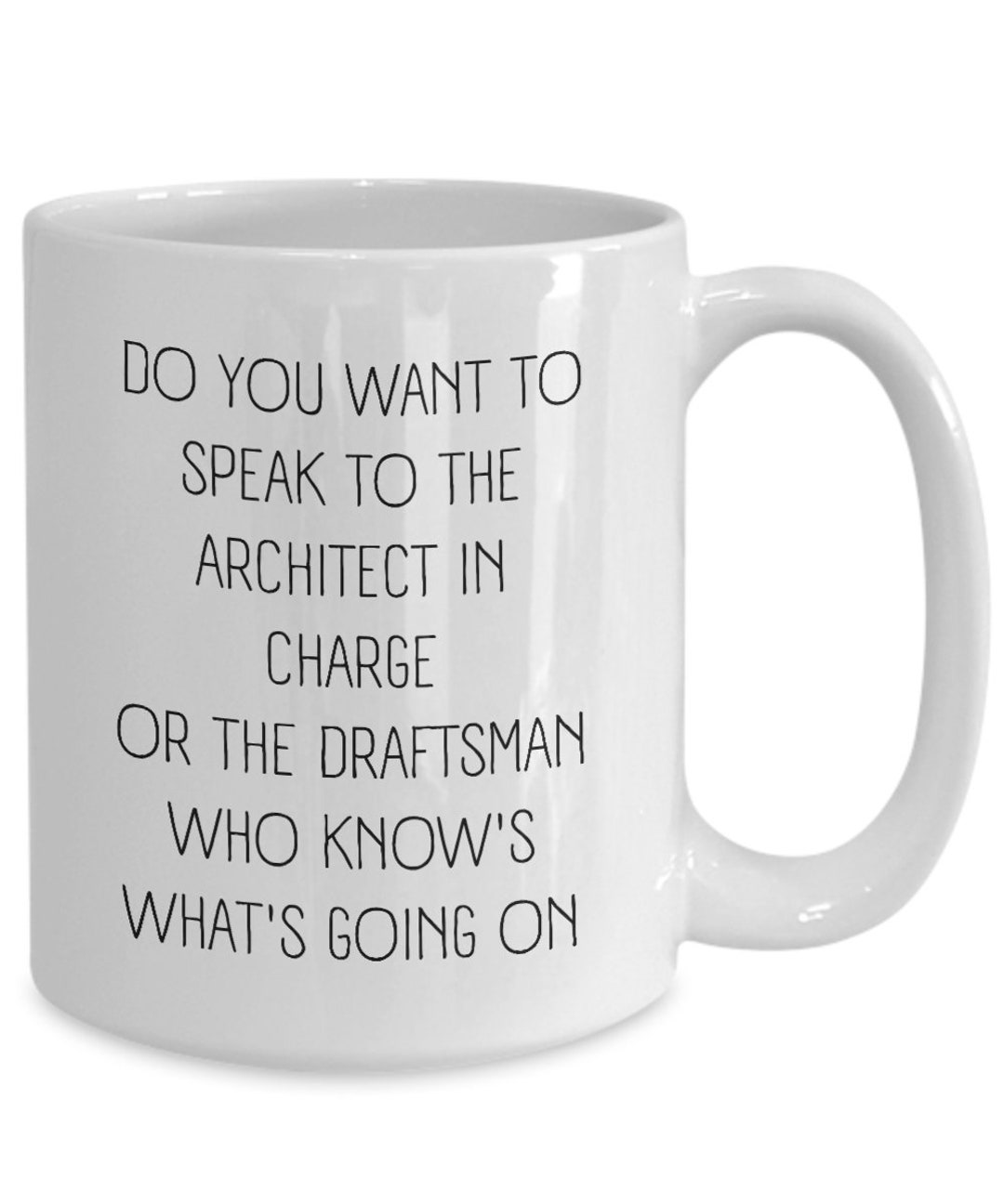 Draftsman Gifts Drafter Funny Coffee Mug for Cad Drafter Gift Idea for ...
