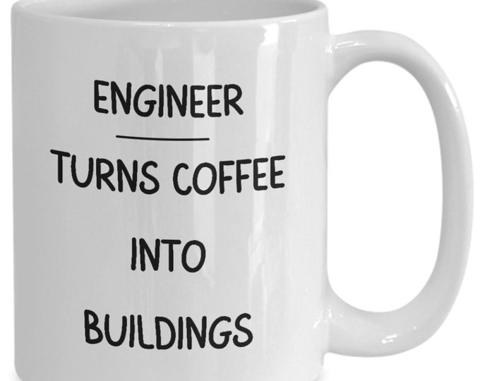 I'm an Engineer I'm Good With Math Engineer Mug, Gift for Engineer ...
