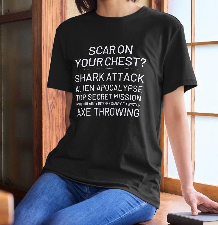 Open Heart Surgery | Survivor T-shirt | Heart Warrior Shirt | Bypass ...