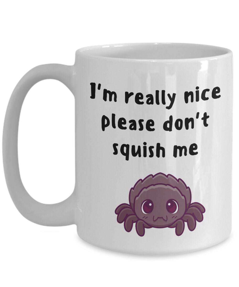 Spider Lover Spider Coffee Mug Spider Cup Spider Teacup Jumping Spider ...