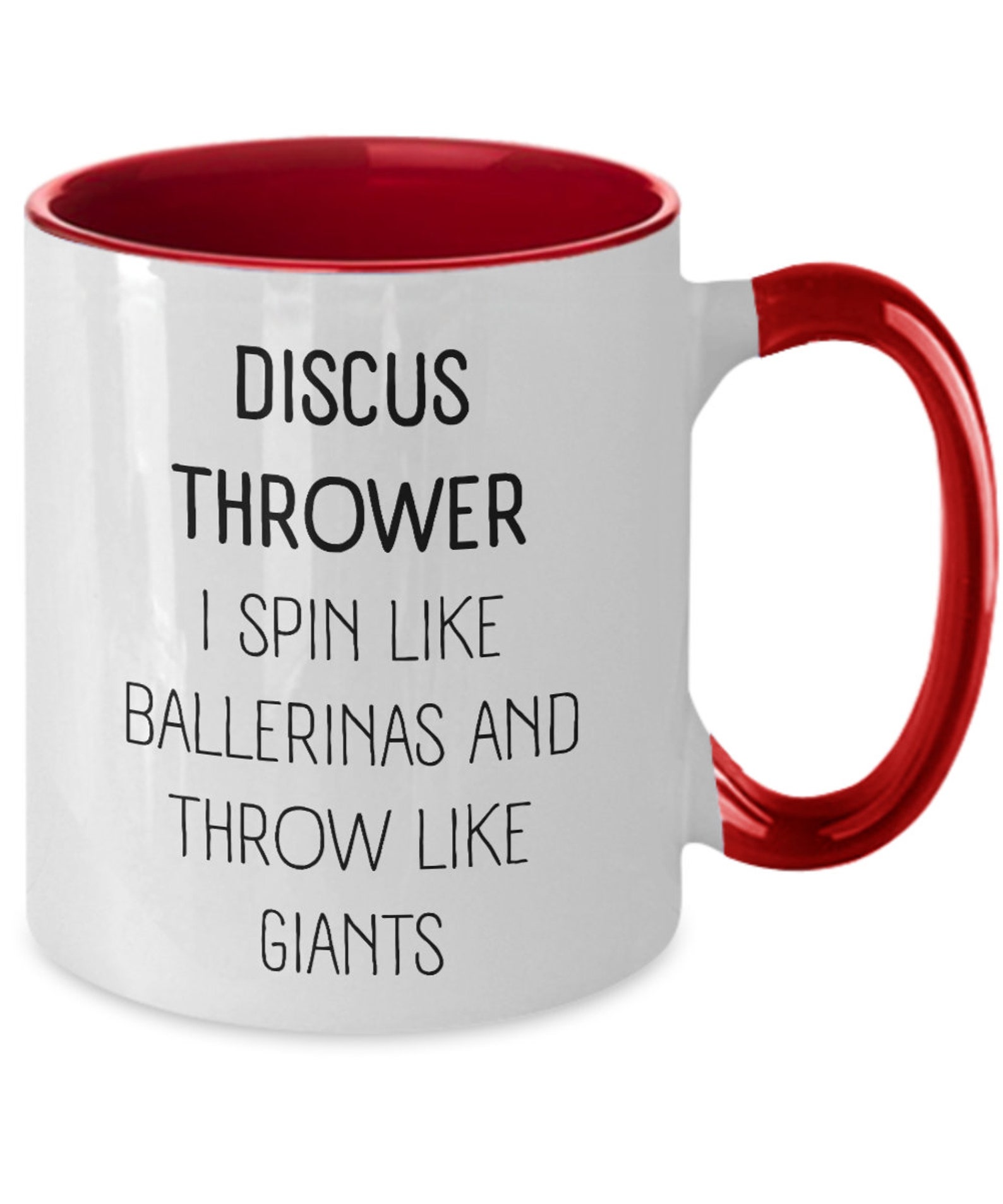 Discus Thrower Gifts Discus Athletic Funny Coffee Mug for Discus ...