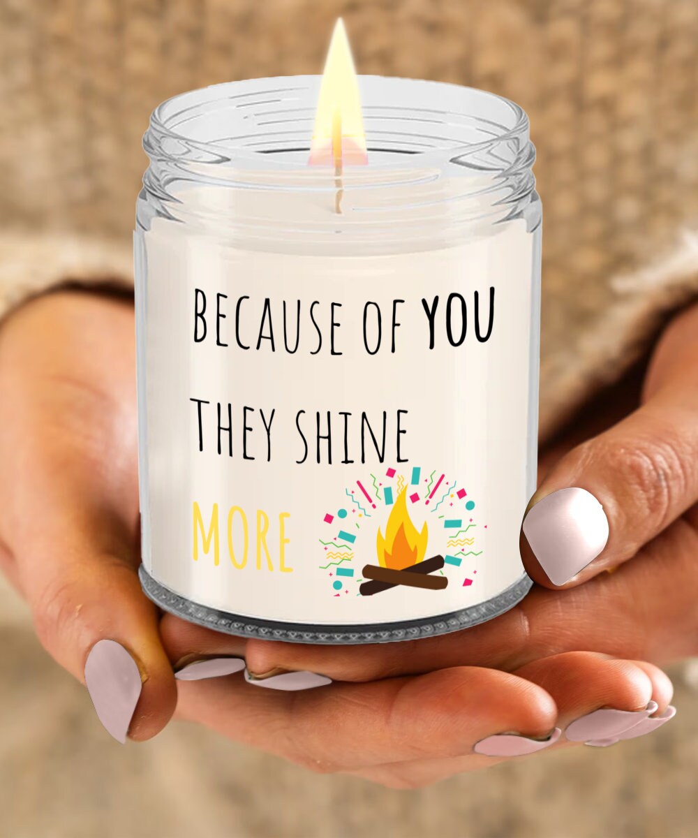 Scout Leader Appreciation Candle Leadership Gifts Scout Leader Scented ...