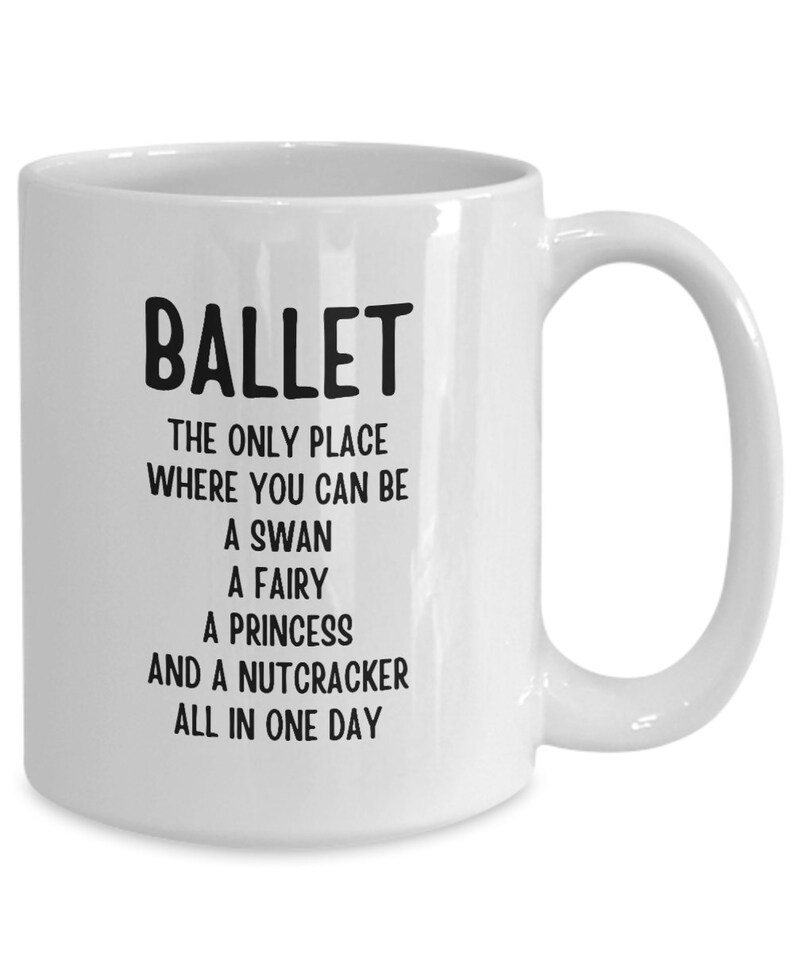 Ballet Mug Ballet Teacher Gift Nutcracker Mug Dance Mugs Ballet Gifts ...