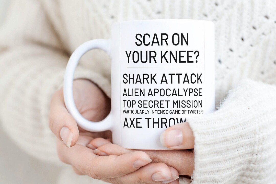 Knee Replacement Recovery Gifts Knee Surgery Mug Funny Knee Surgery ...