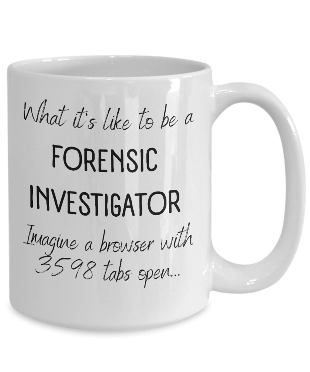 Forensic Mug | Forensic Psychologist Gifts for Him & Her | Forensic ...