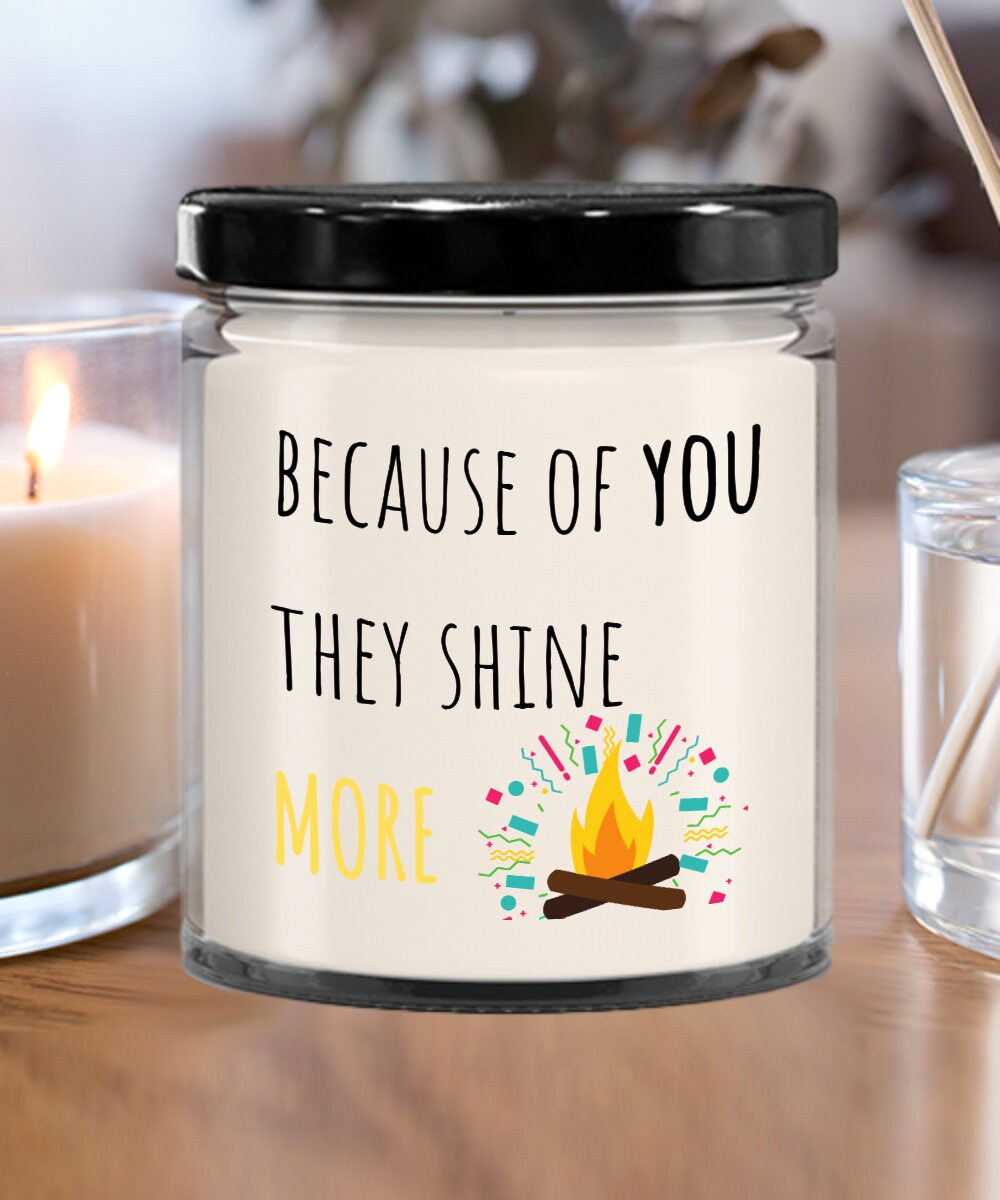 Scout Leader Appreciation Candle Leadership Gifts Scout Leader Scented ...