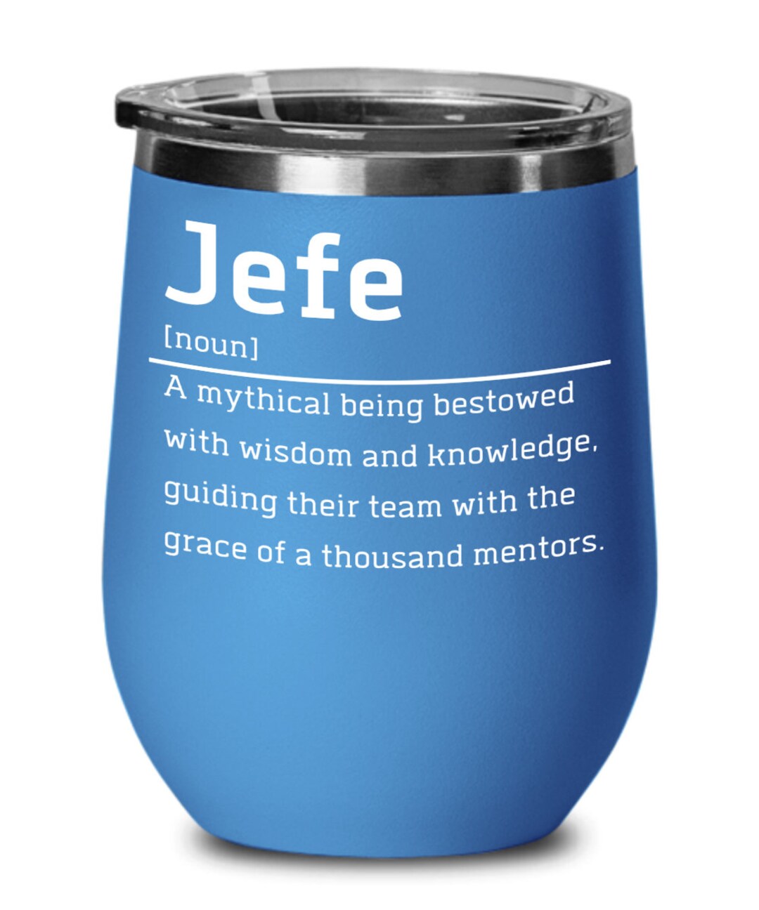 Boss Gift | Jefe Wine Glass | Gift for Her | Jefe Boss Wine Glass ...