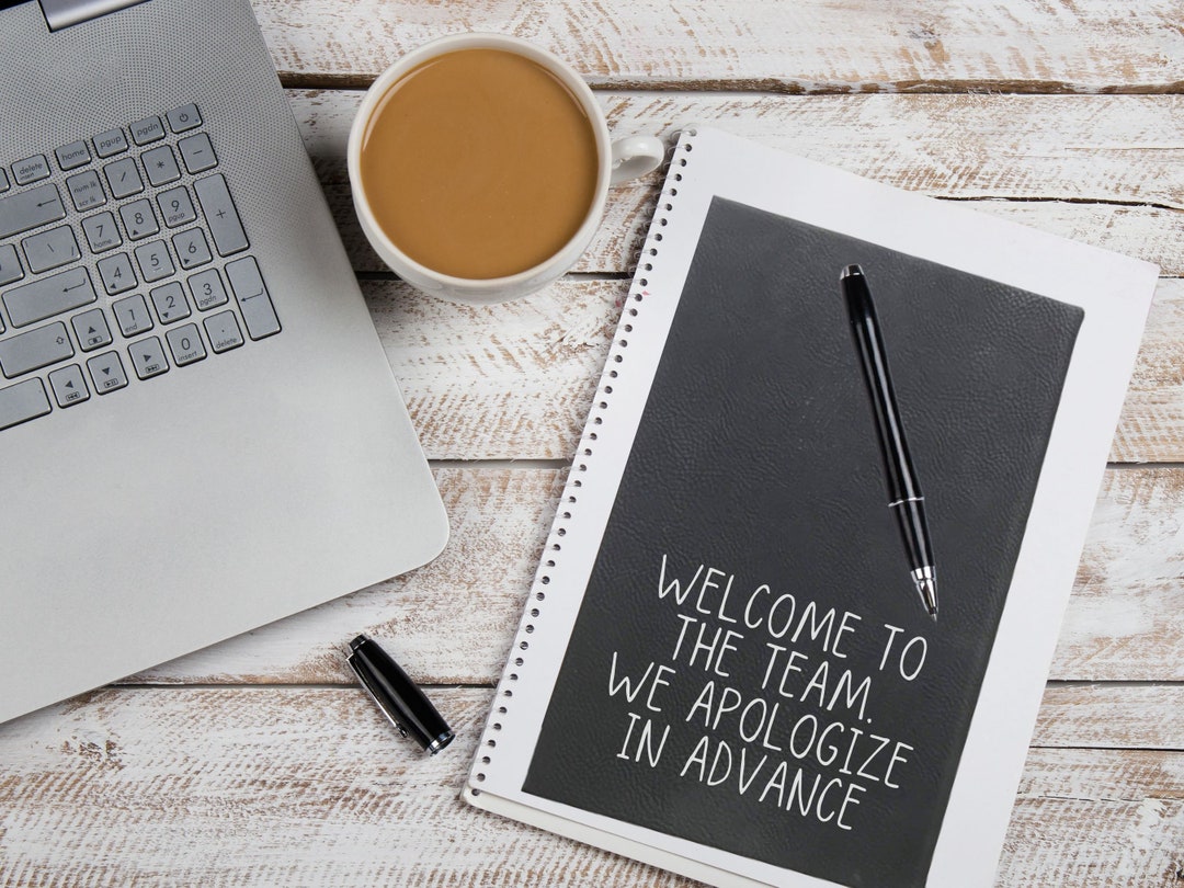 Welcome to the Team Notebook | New Worker | Team Member Journal Gift ...