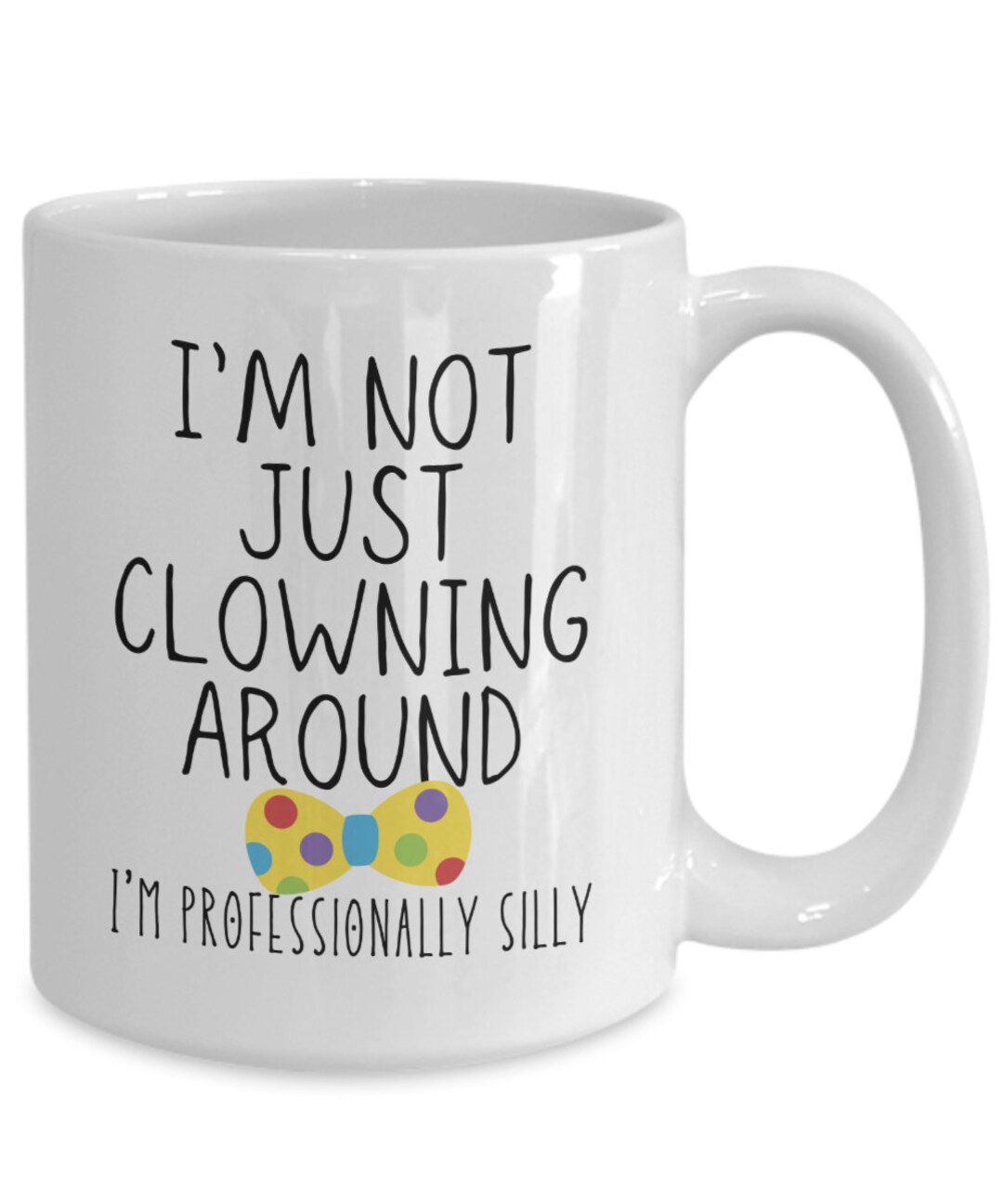 Clown Mug Funny Clown Gift Idea for Medical Clown Entertainer Coffee ...