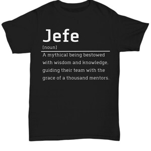 Boss Shirt | El Jefe Shirt | El Jefe T-shirt | Jefe Tshirt | Funny ...