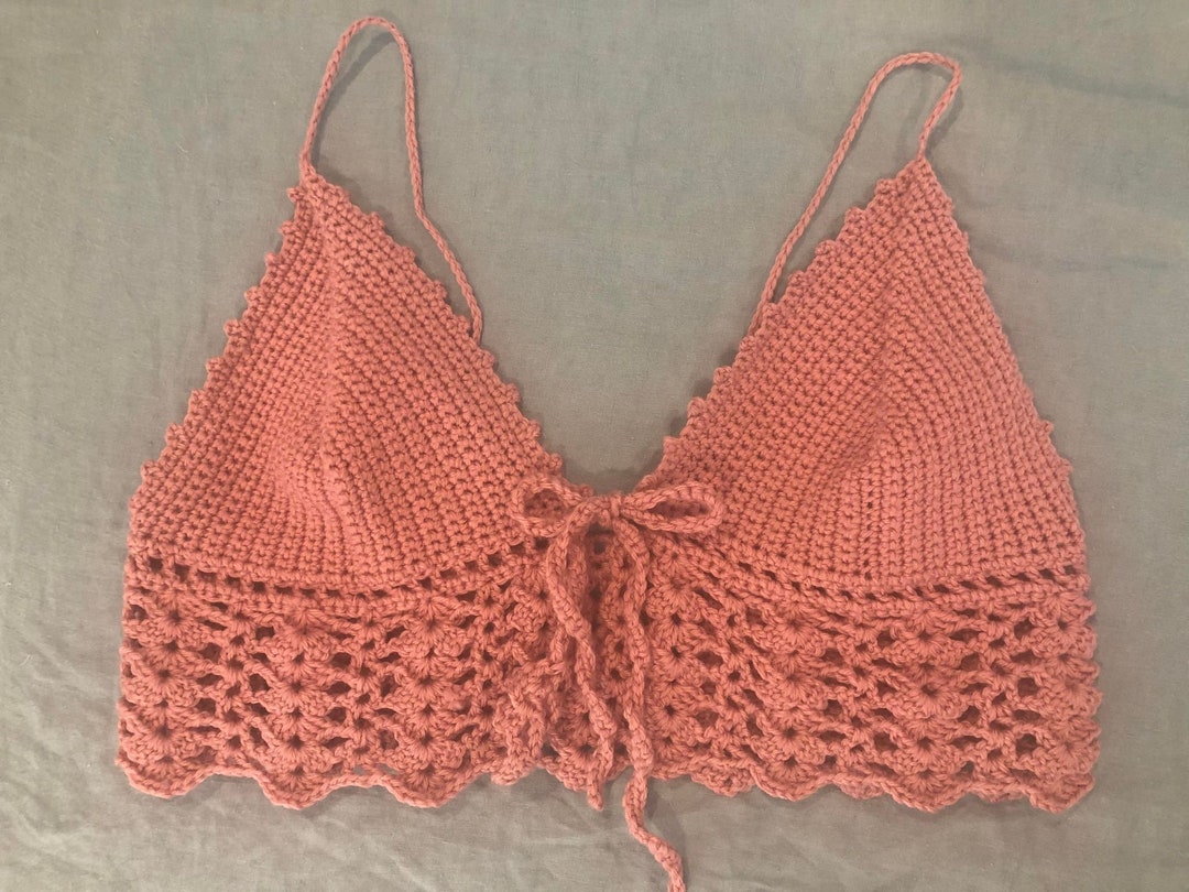 Open Tie-front Camisole Crochet Pattern - Etsy