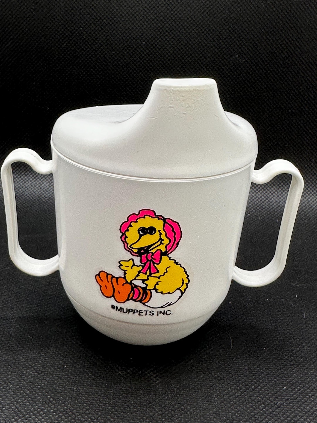 Vintage 1987 Muppet Babies Big Bird Sippy Cup - Etsy