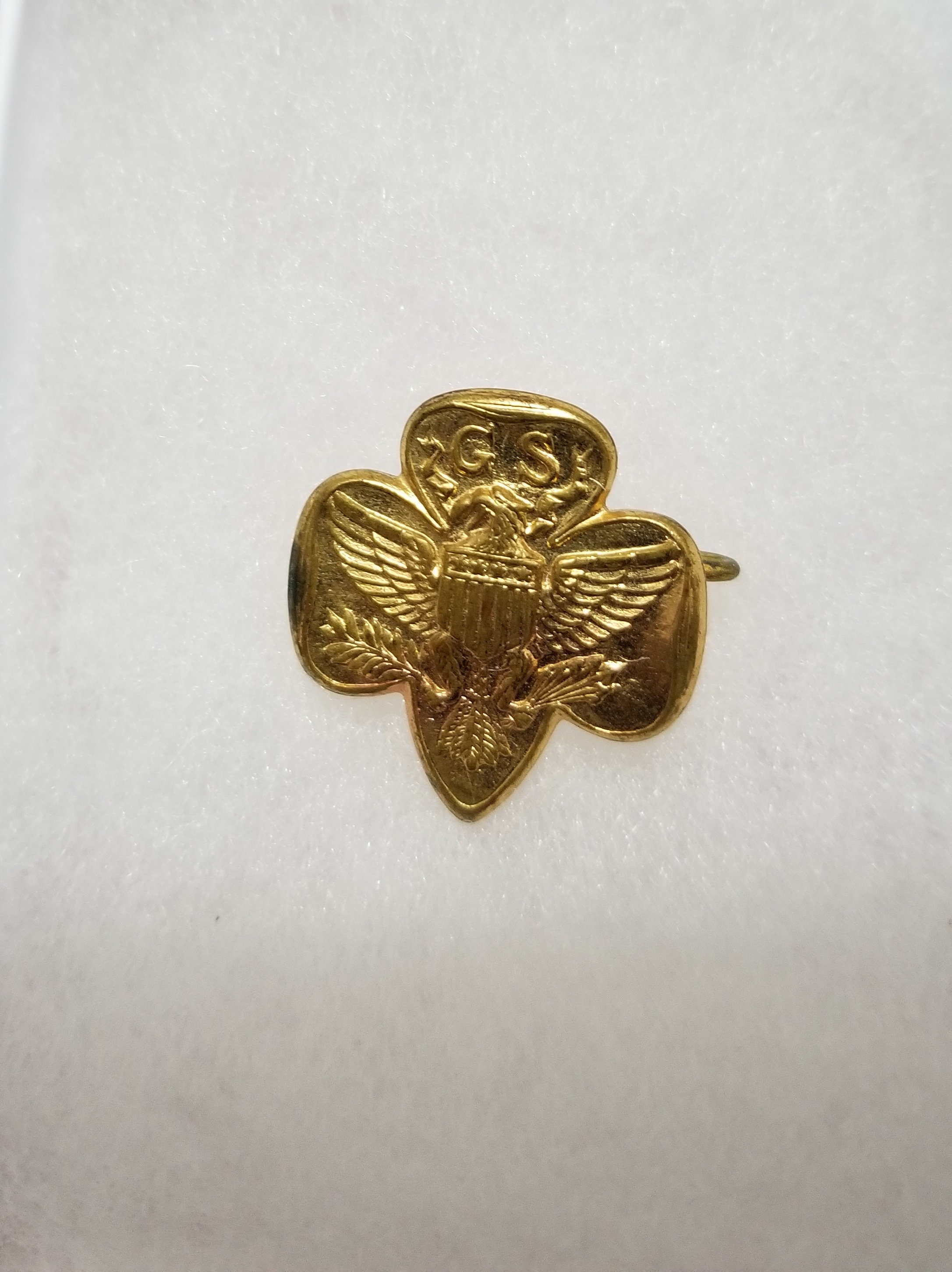Vintage Girl Scout Pin - Etsy