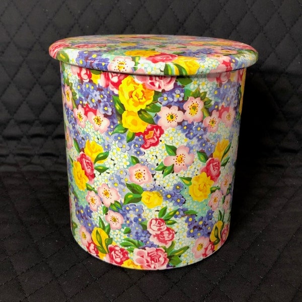 Floral Tea Tins - Etsy