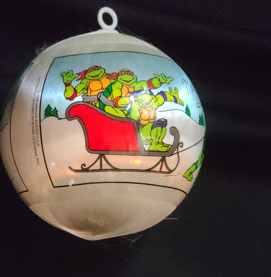 Teenage Mutant Nija Turtle International Silver Co Satin - Etsy