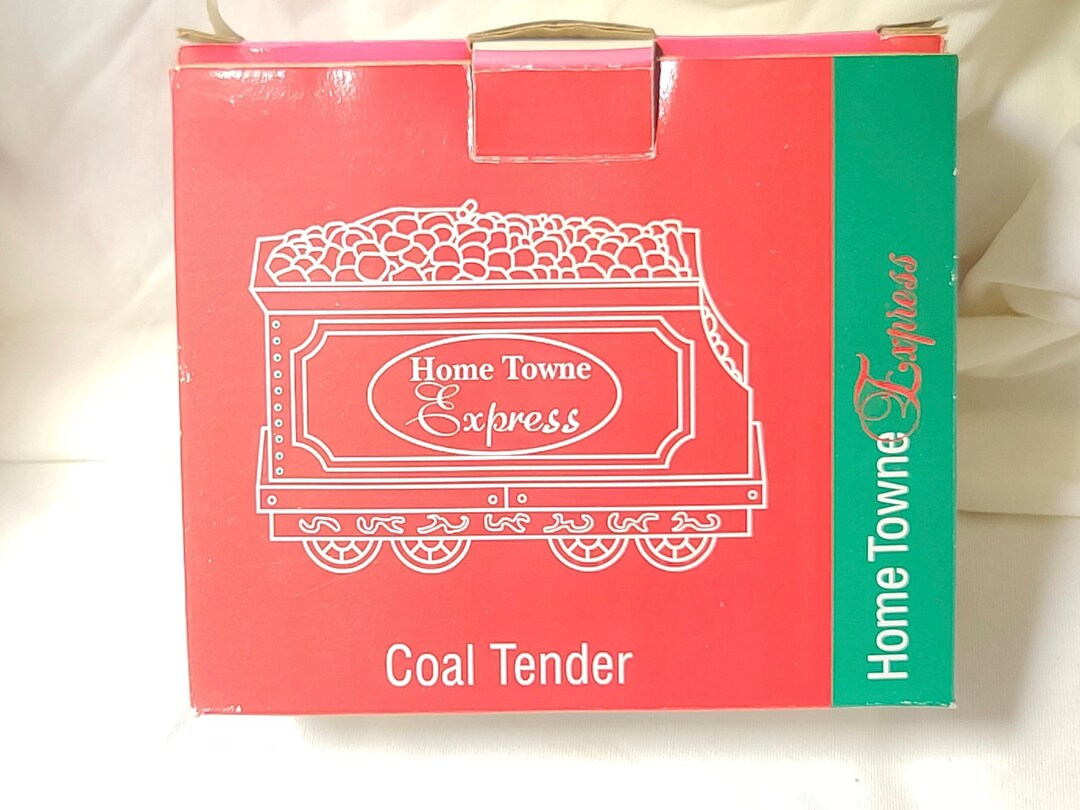 JC Penny Home Towne Express 1998 Resin Coal Tender Week 38 NIB - Etsy