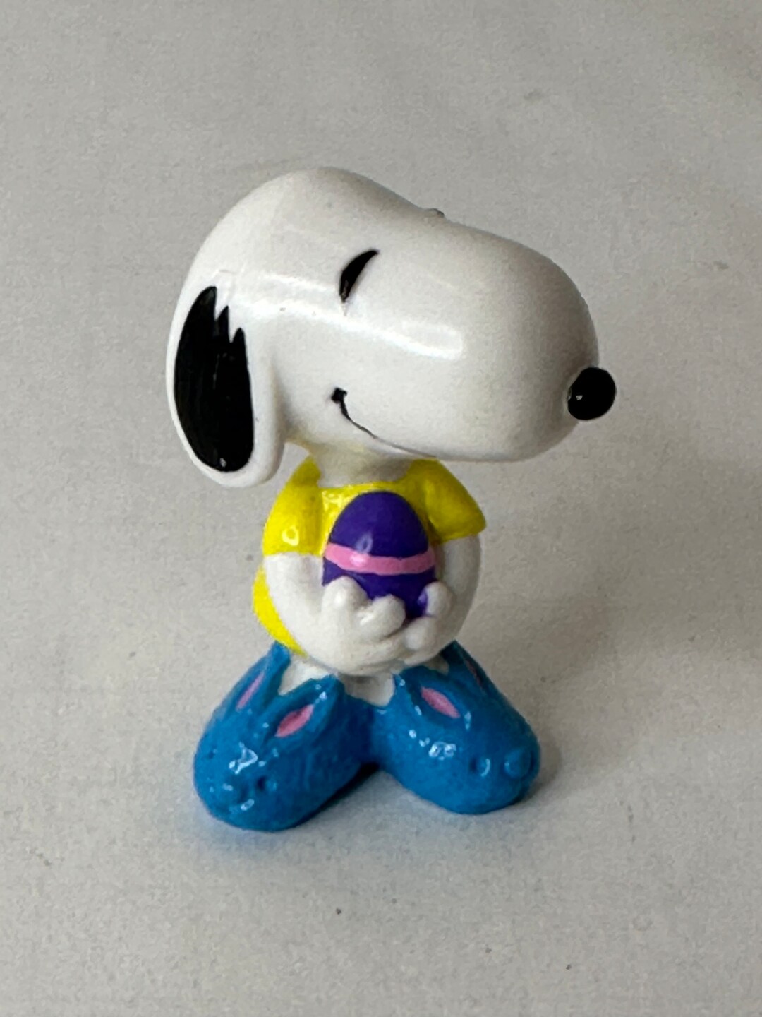Snoopy Peanuts Whitman Easter Figurines Cake Topper PVC Vintage Buyers ...