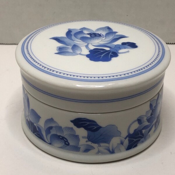 Ceramic Powder Box - Etsy